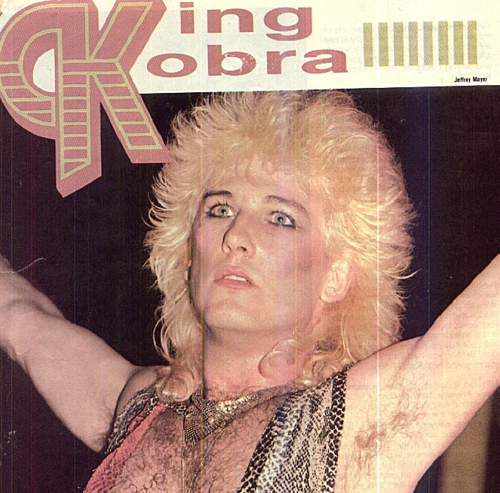 JULY’S LOST LEGEND OF THE MONTH: MARCIE FREE OF KING KOBRA.