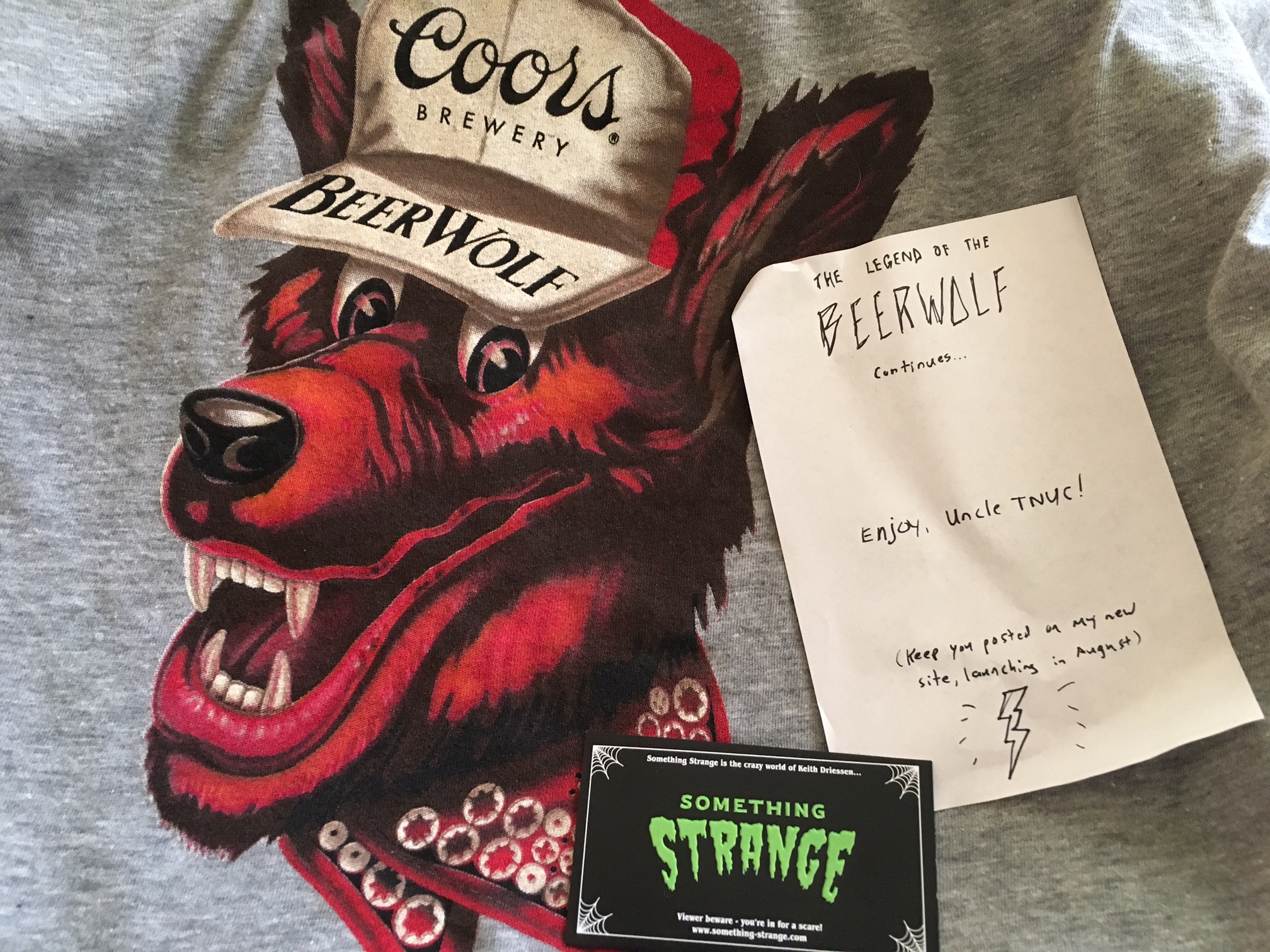 HOT N’ FRESH BEER WOLF DELIVERY.