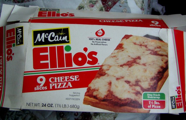 MAXIMUM RESPECT, ELLIO’S PIZZA.